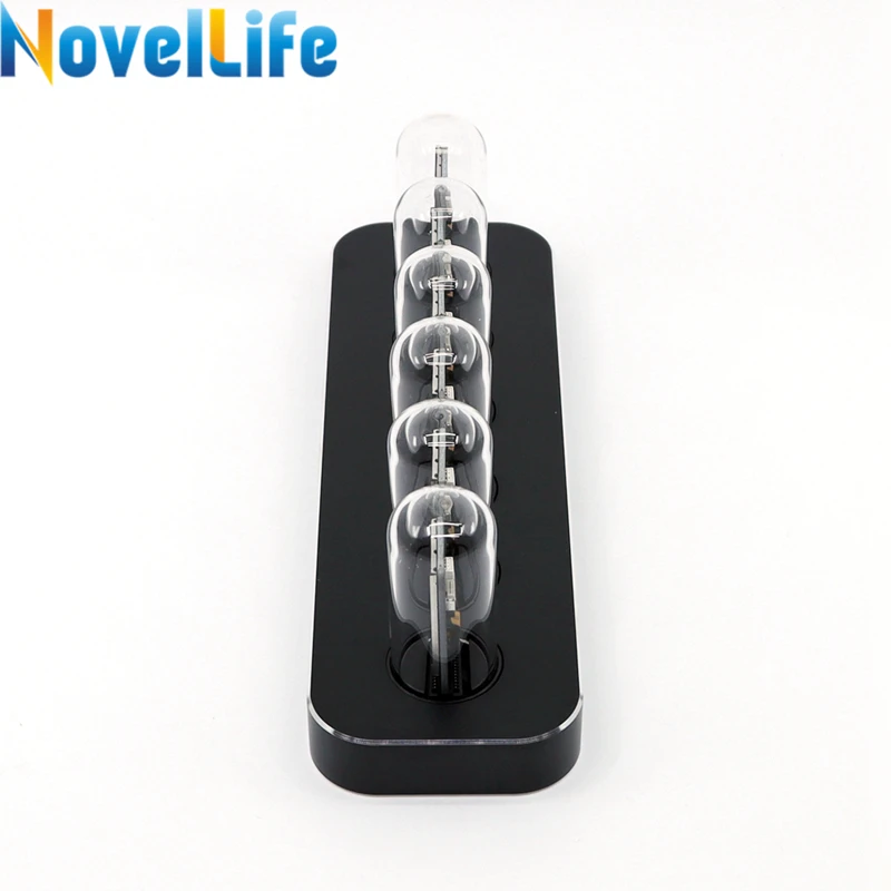 novelllife tube clock digital tube clock kit digital calendar stopwatch ...