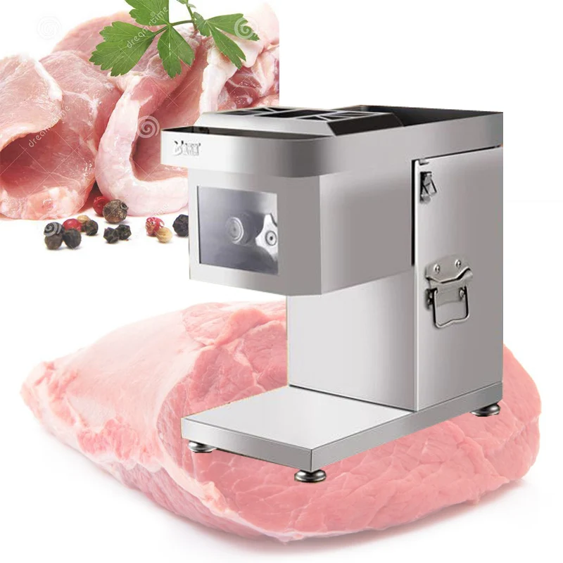 Electric Meat Slicer Commercial Automatic Cutting Machine Slice Dicing ...