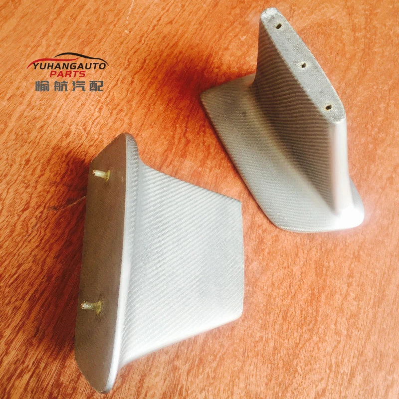 For Skyline R34 GTR OEM style carbon fiber rear spoiler legs Silver ...