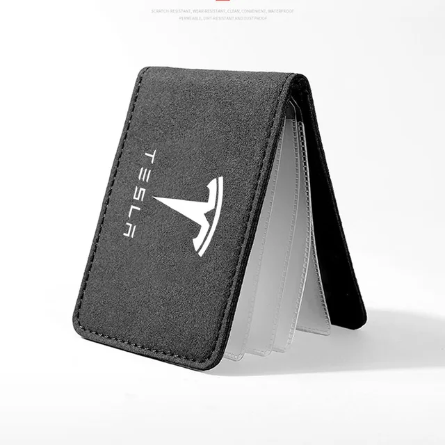 Tesla Leather Wallet - Tesla League