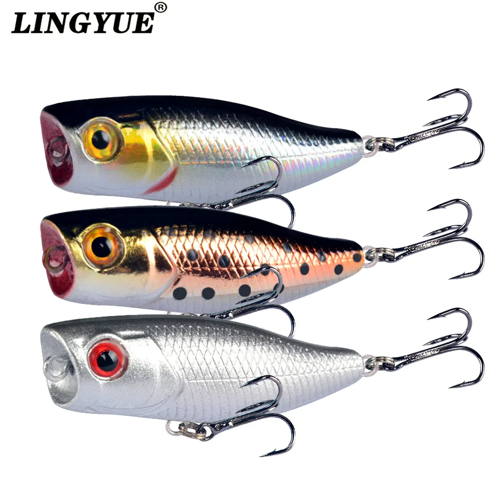 New-1pcs-4-5cm-3-5g-Mini-Popper-Hard-Bait-Minnow-Fishing-Lure-Crankbait ...
