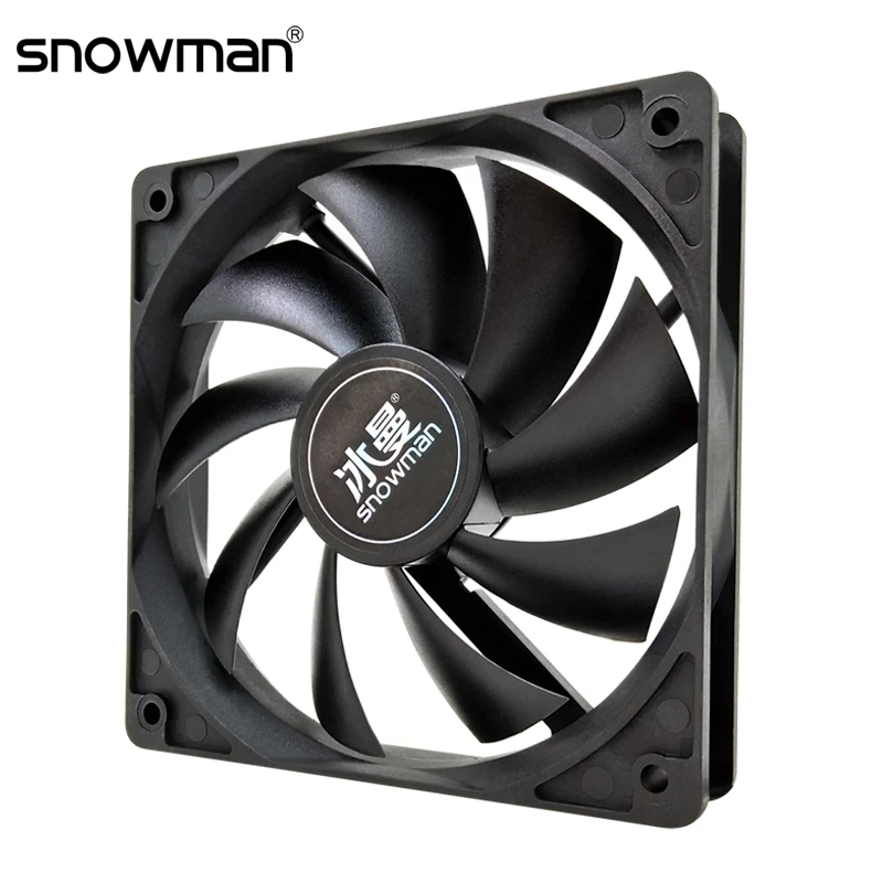 Snowman 120mm Computer Case Fan Ultra Silent 12cm Quiet Cooling Fan Pc ...