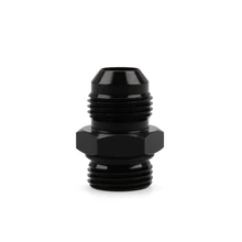 Male Adapter Fitting Black Orb-6 Orb-10 Orb-10 O-ring Boss To An6 6an ...