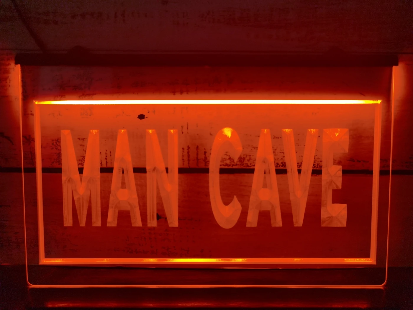 Neon Man Cave Signs