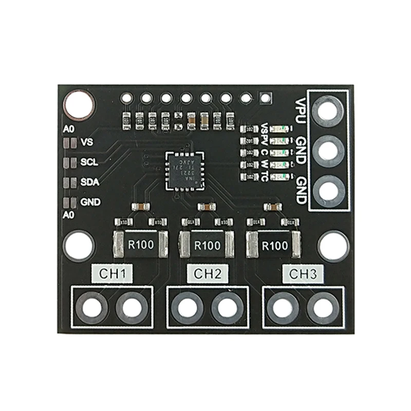 Generic Ina3221 Triple-channel Module High-side Measurement Shunt And ...