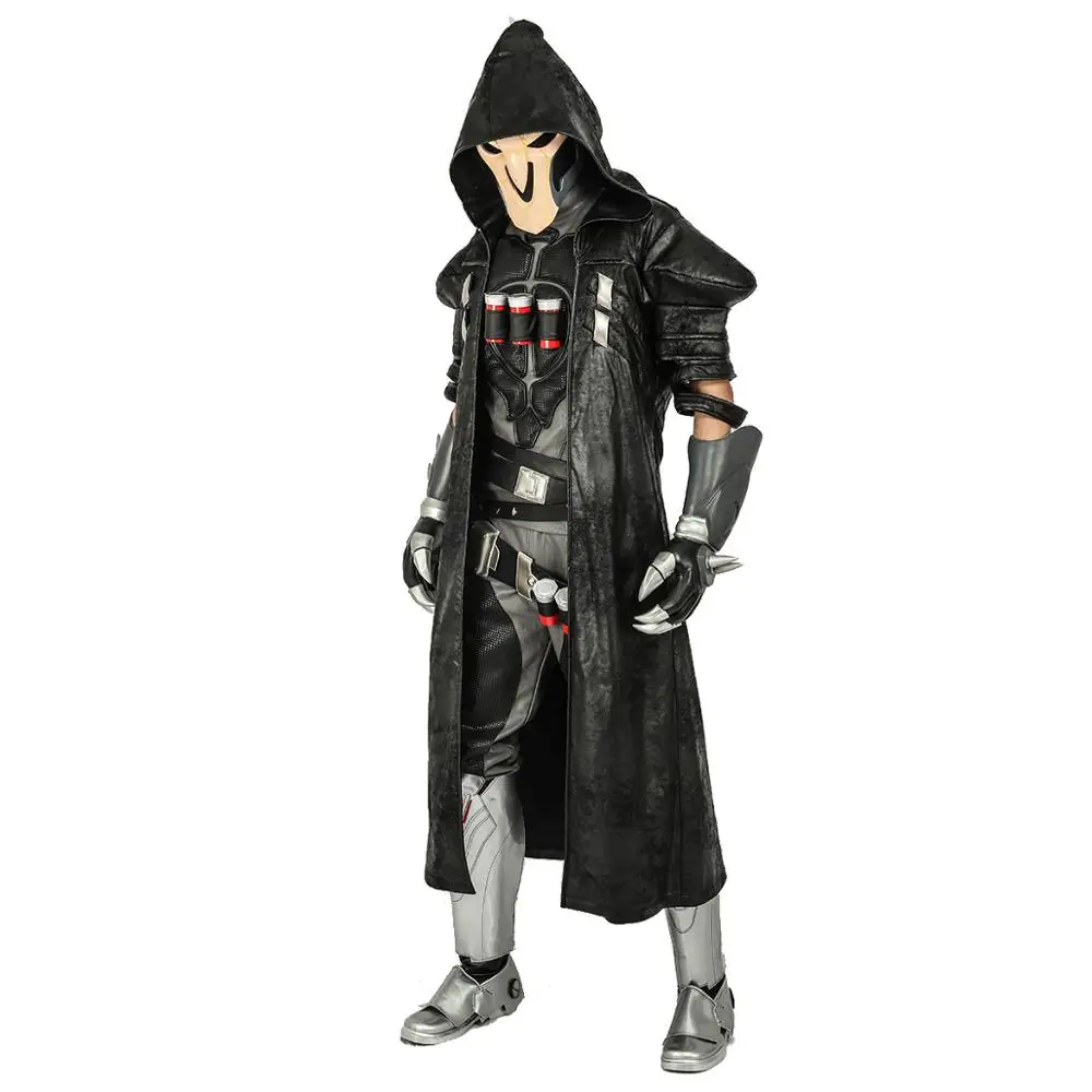 Anime Overwatch Reaper Cosplay Costume - AllCosplay.com
