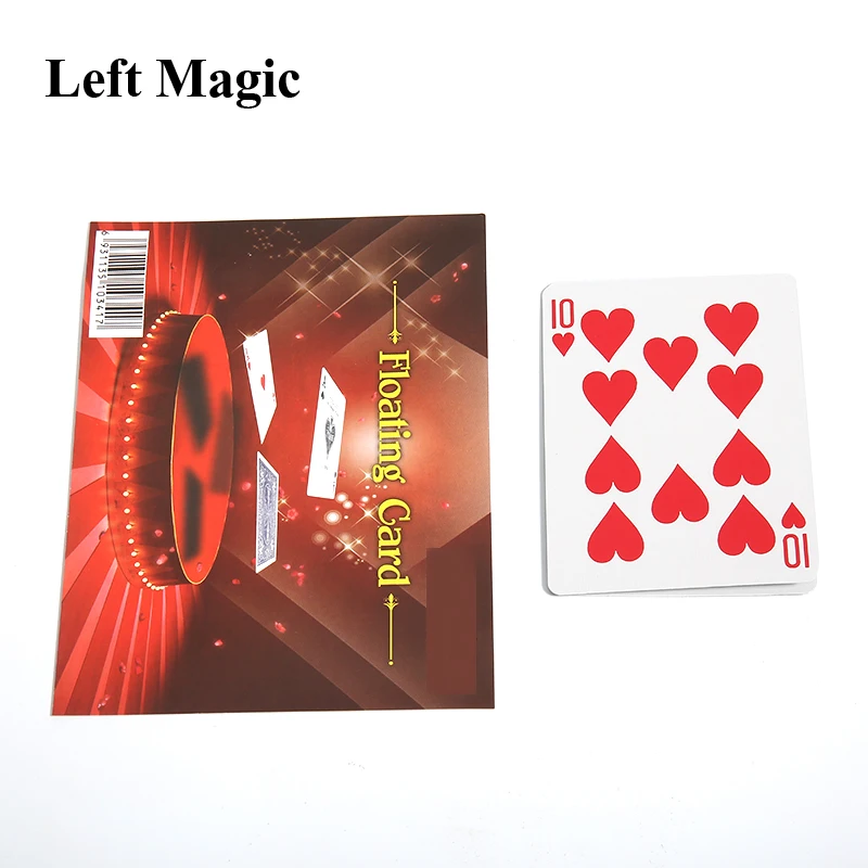 Floating Card Magic Trick Playing Card Suspension Close Up Magic Props ...