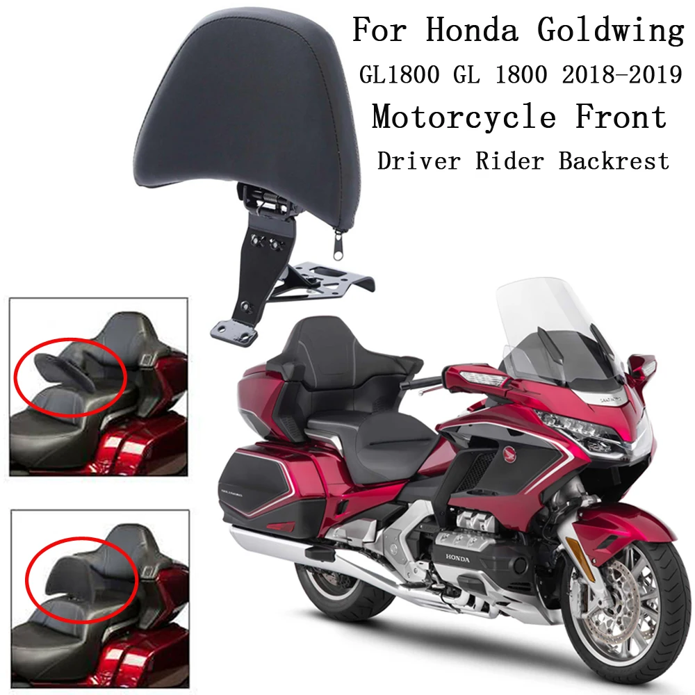 Appui-Dos-Avant-de-Conducteur-de-Moto-pour-Honda-GoldOOGL1800-GL-1800 ...