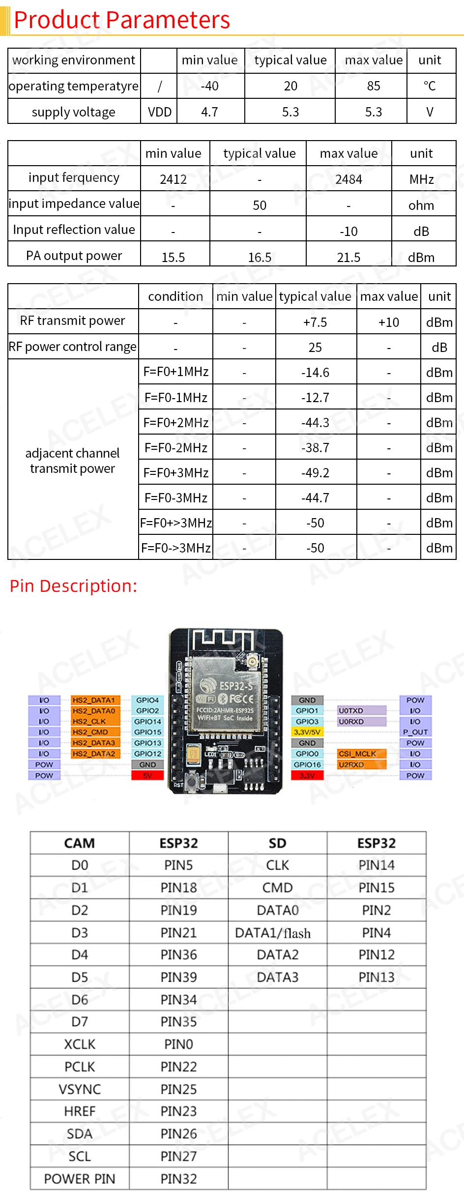 Nodemcu v3 ch340 - Module sans fil NodeMcu v3 CH340 Lua, circuit ...