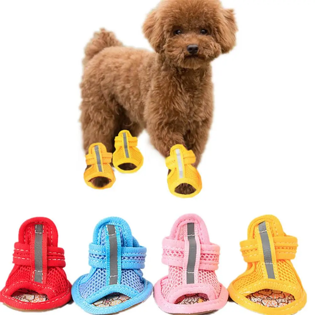 Rubber Dog Puppy Sandals | Cotton Dog Puppy Sandals | Rubber Dog Shoes ...