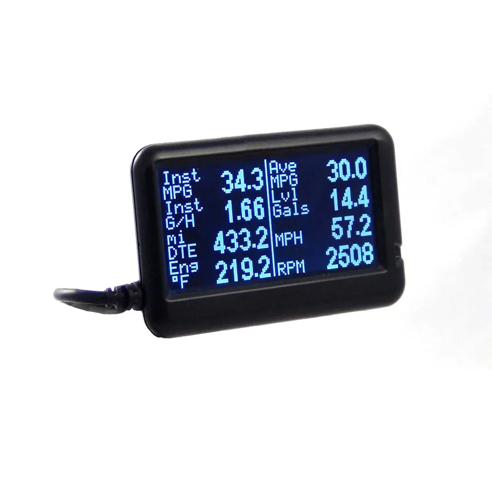 Car UltraGauge OBD2 OBD scanner code reader meter and mileage ...