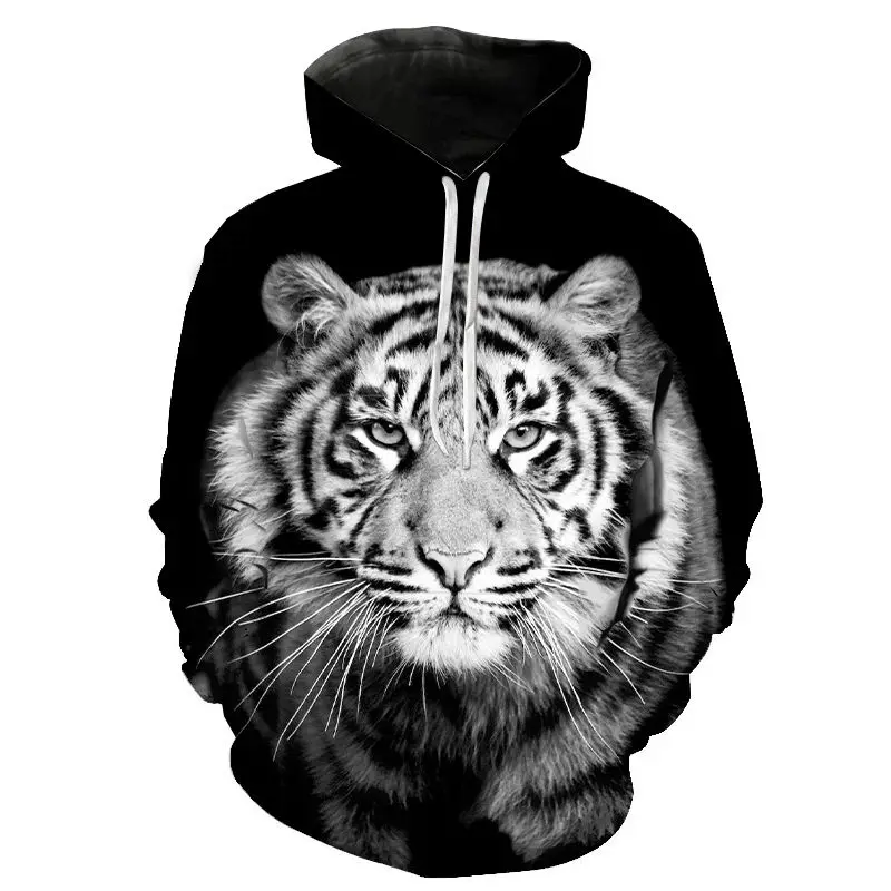 3D Tiger Hoodie – Siddeeq Studios