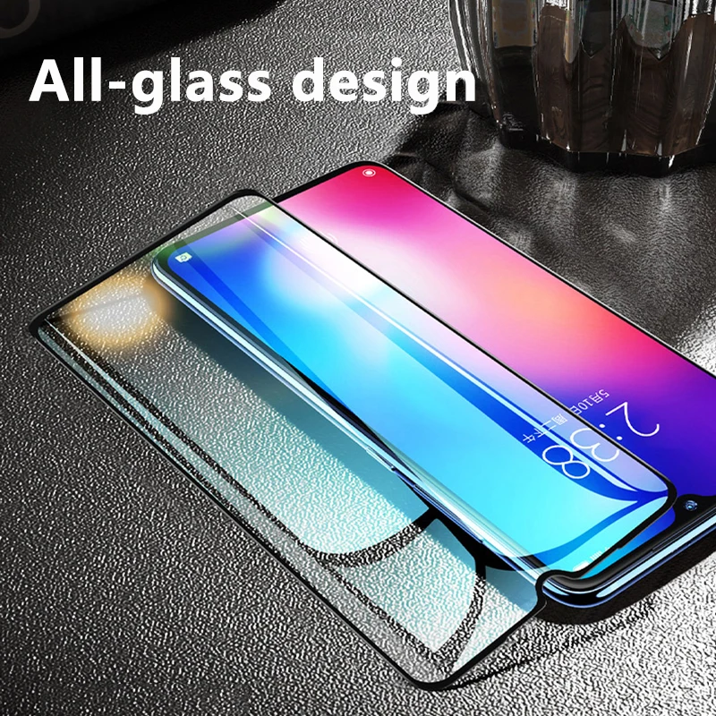 Screen Protector for Xiaomi Redmi Note 8 8T 8Pro full Cover Tempered ...