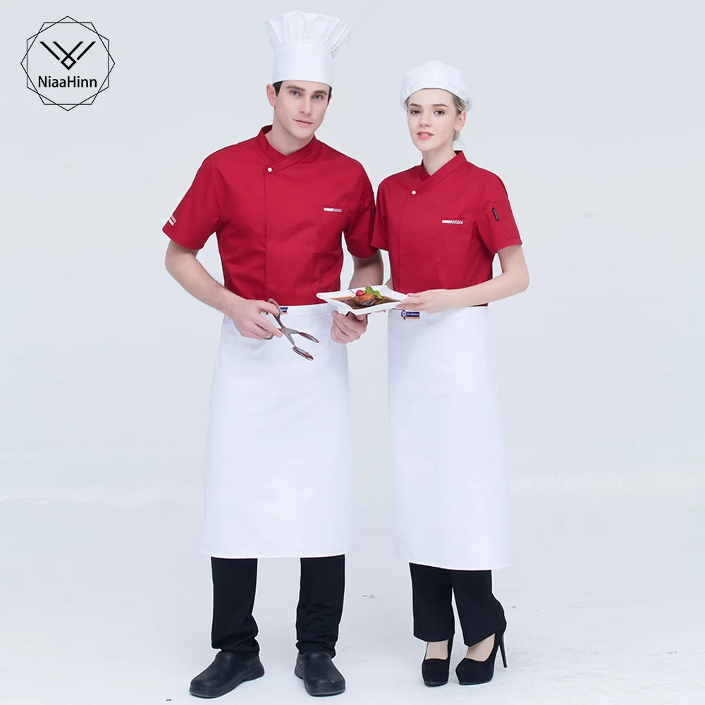 Ropa de Chef verano hotel cocina uniformes western restaurante cocina ...