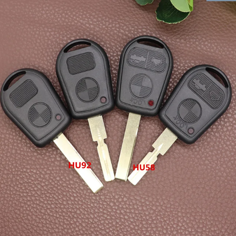 DAKATU 2/3 Button Remote Key Shell Fit For BMW E31 E32 E34 E36 E38 E39 ...