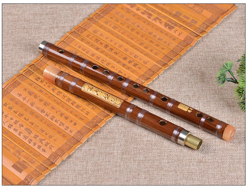 Flauta De Bambu Chinesa Com Instrumento Transversal De Bambu Musical ...