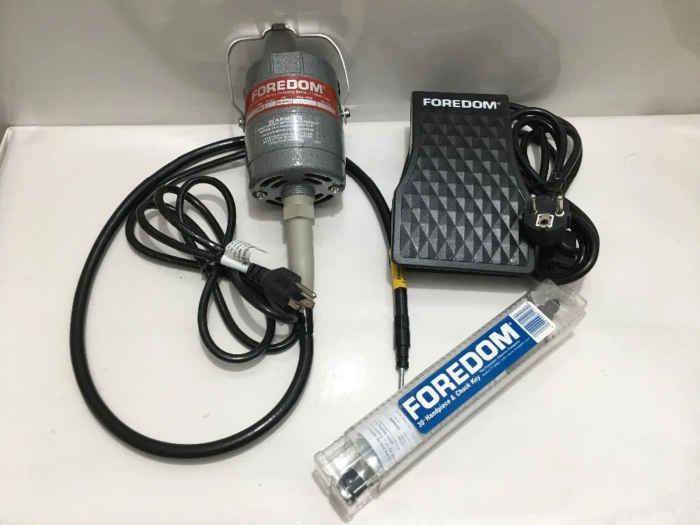 FREE SHIPPING 220v Foredom Flex Shaft Motor Dremel CC30 polishing Motor ...
