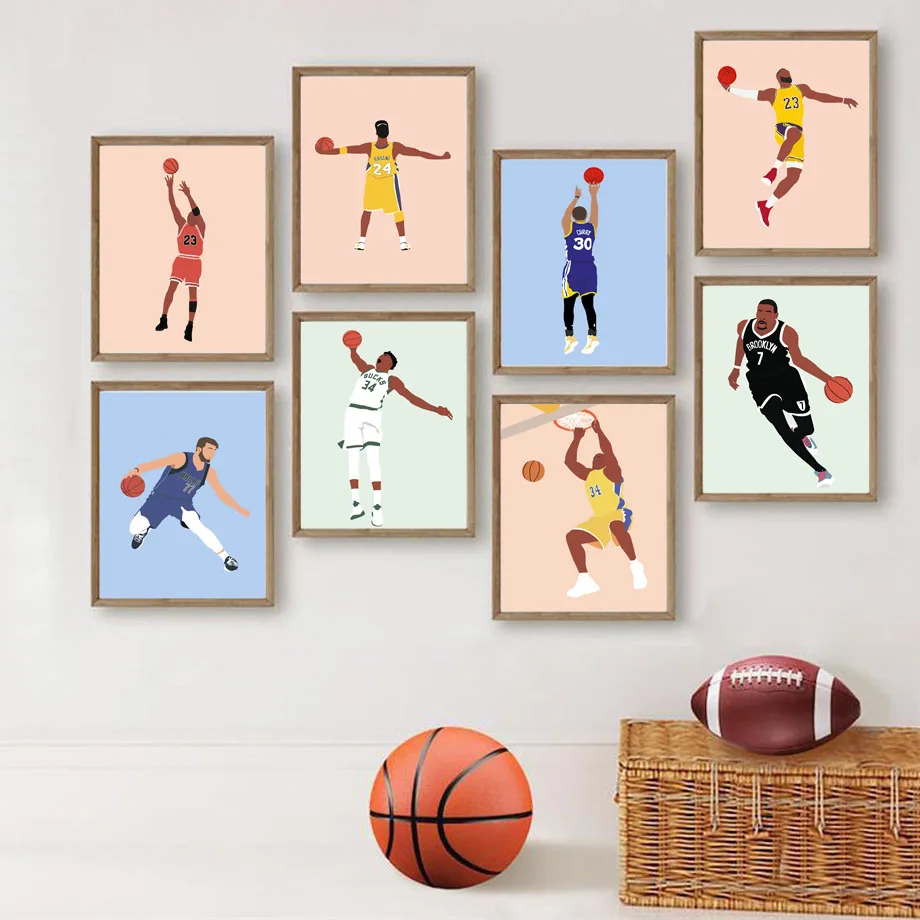 Famous Basketball Painting
