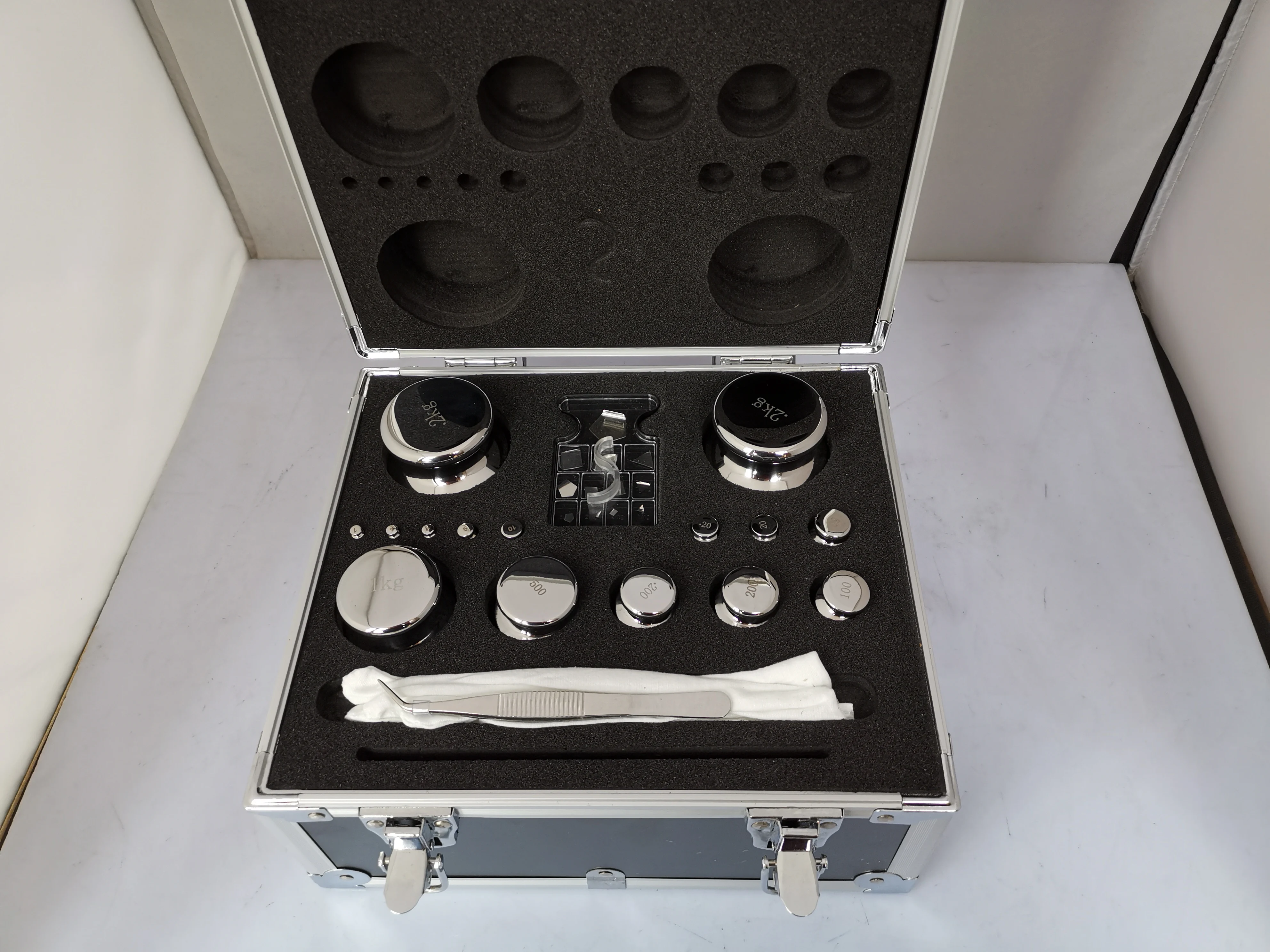 M1 Grade 27pcs 1mg-2kg Stainless Steel Digital Scale Calibration ...