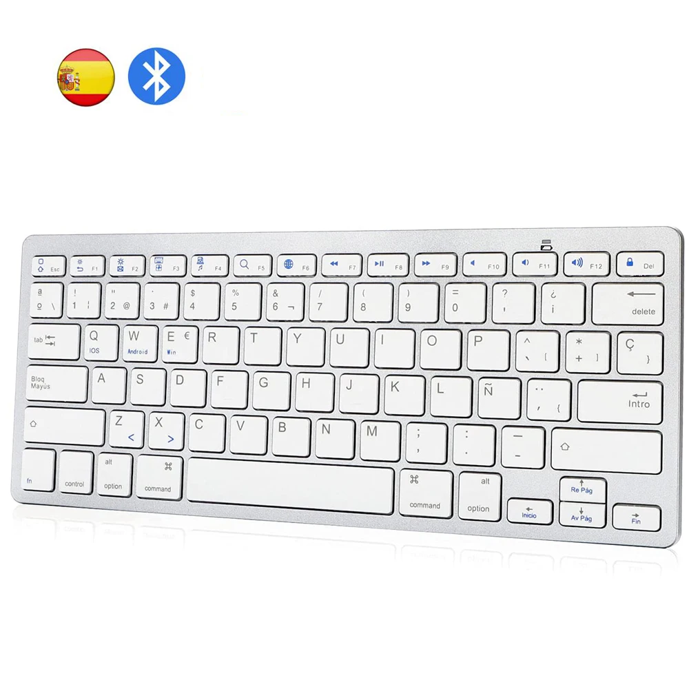 Spanish Teclado Bluetooth Keyboard Wireless Spanish Keyboard For Mac spanish-teclado-bluetooth-keyboard-wireless-spanish-keyboard-for-mac