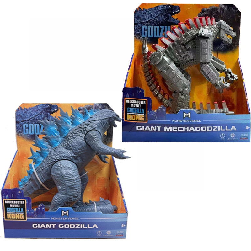 Monsterverse Godzilla Vs Kong Giant Mechagodzilla, XL 11 Inches Tall, King Kong Toy Action ...