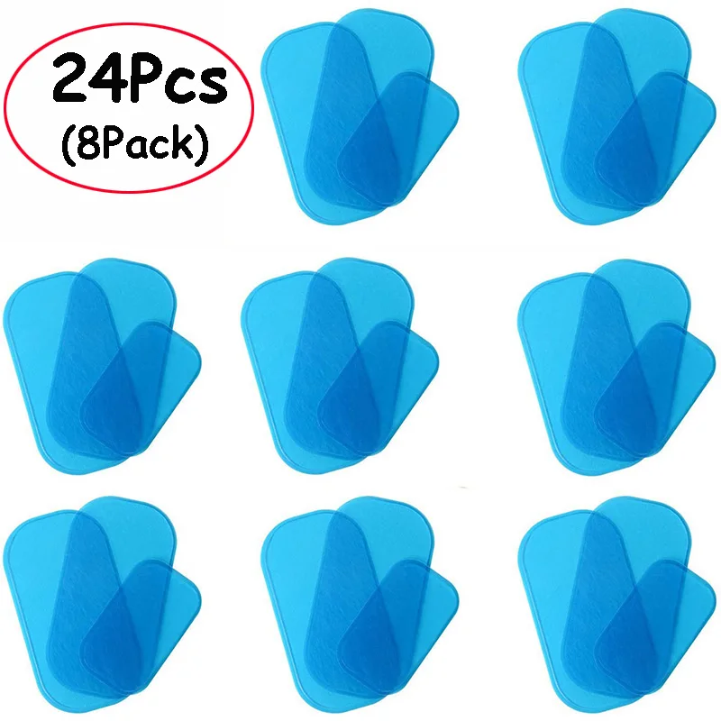 24pcs(8pack) Ems Buttock Trainer Hydrogel Sticker Gel Pads Replacement ...