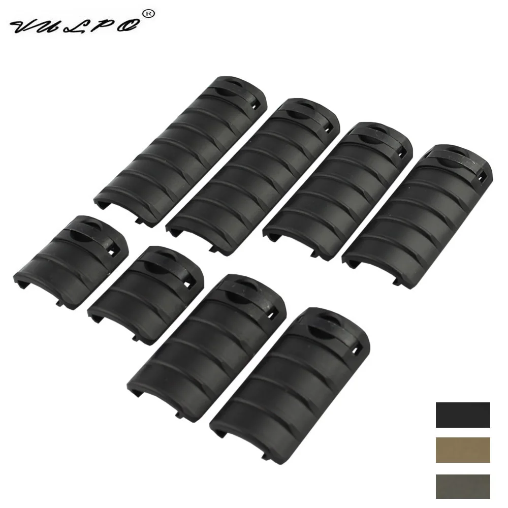 VULPO 8 pcs/set Tactical KAC Handguard Rail Cover for20mm Picatinny ...