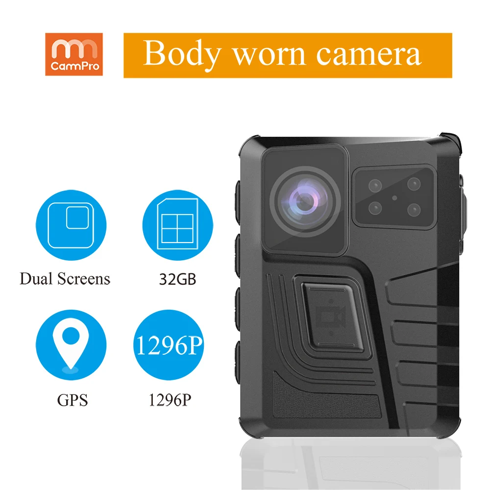 CammPro cámara portátil de policía M852, grabadora Personal, resistente ...