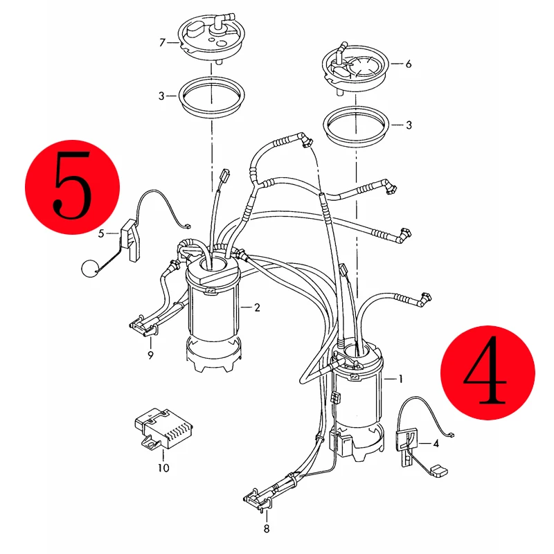Fuel-Level-Sensor-7P0919673G-7P0919673H-For-VOLKSWAGEN-TOUAREG-3-0T-3 ...