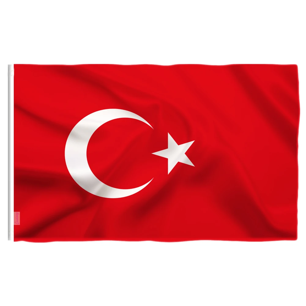 Turkey Flag | Flag Banner - 90x150cm Flag Banner Polyester Decoration ...