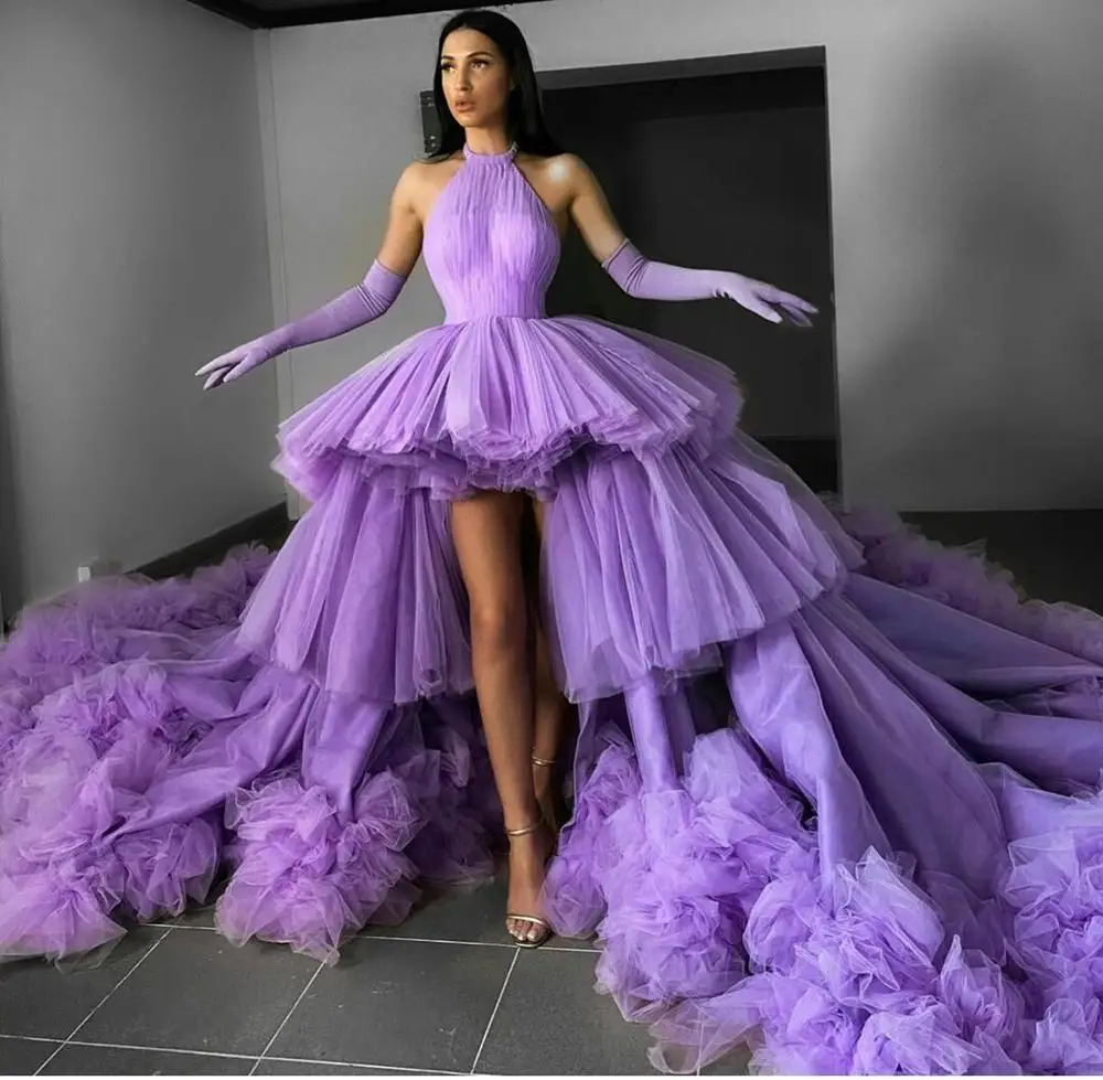 Purple Layered Dress