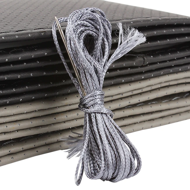 COUVRE-VOLANT,GRAY--Aiguilles de couverture de tresse de volant de ...