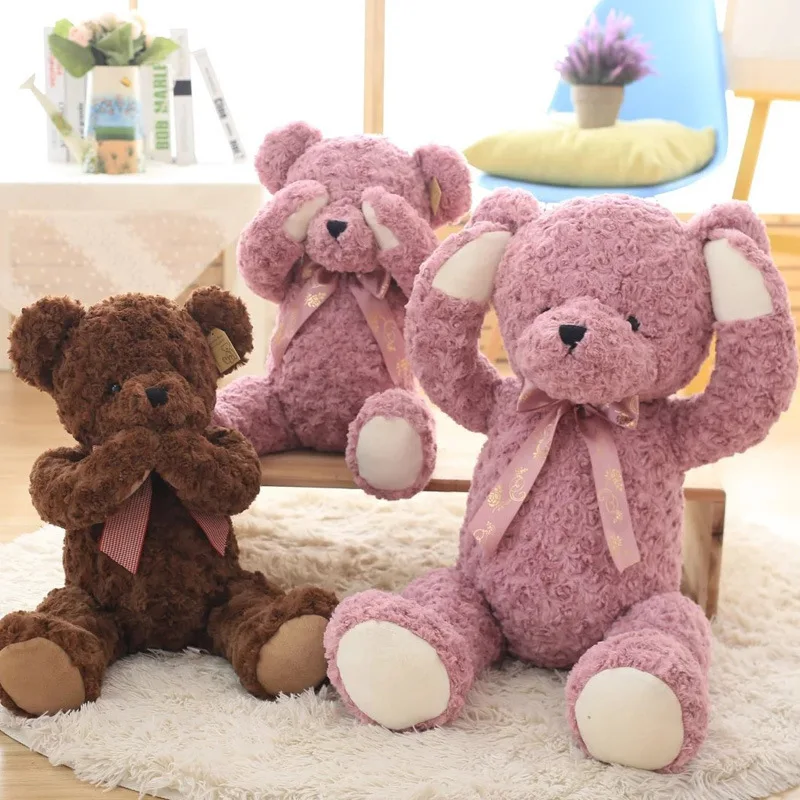 45 85cm 4 Colors Shy Teddy Bear Plush Doll Girl'sGift for Girlfriend ...