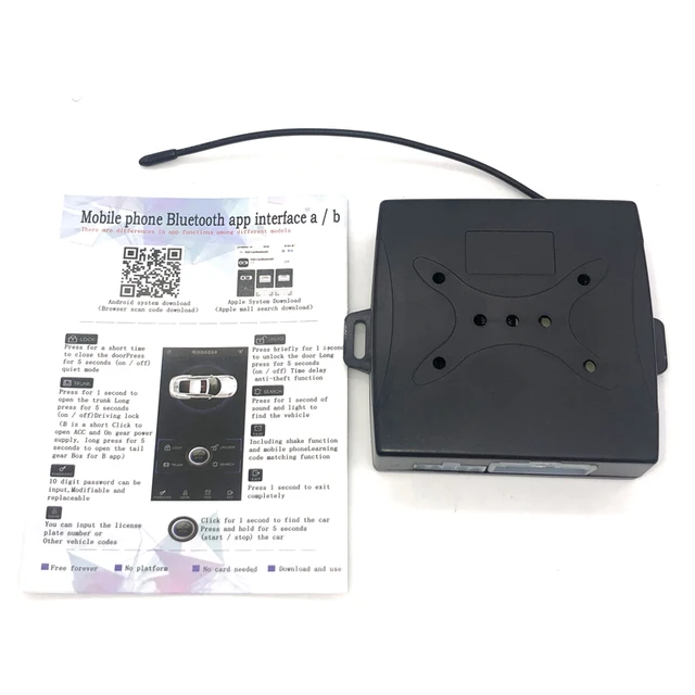 Engine Remote Start Push Start-Stop Button To Start Ignition System ...