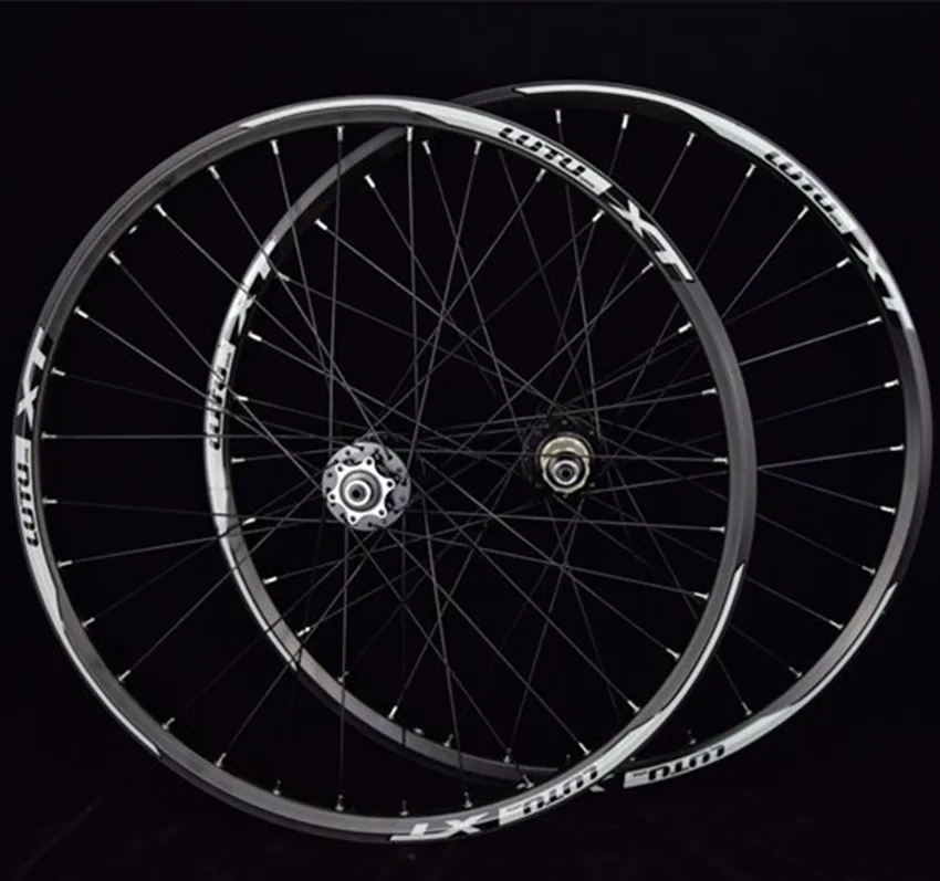 LUTU XT MTB マウンテンバイク自転車 24 インチホイールセットフロント 2 リア 4 密封されたベアリングホイールダブルリムディスクブレーキ|Bicycle Wheel ...