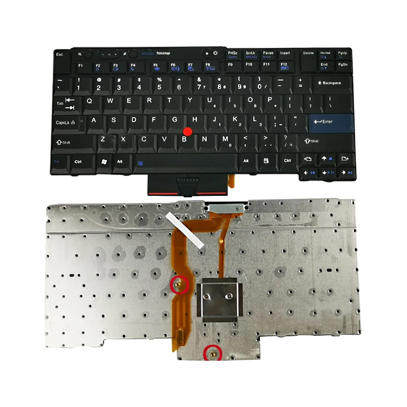 Us English Keyboard For Lenovo Thinkpad T410 T410s T400s T420 T510 T520 ...