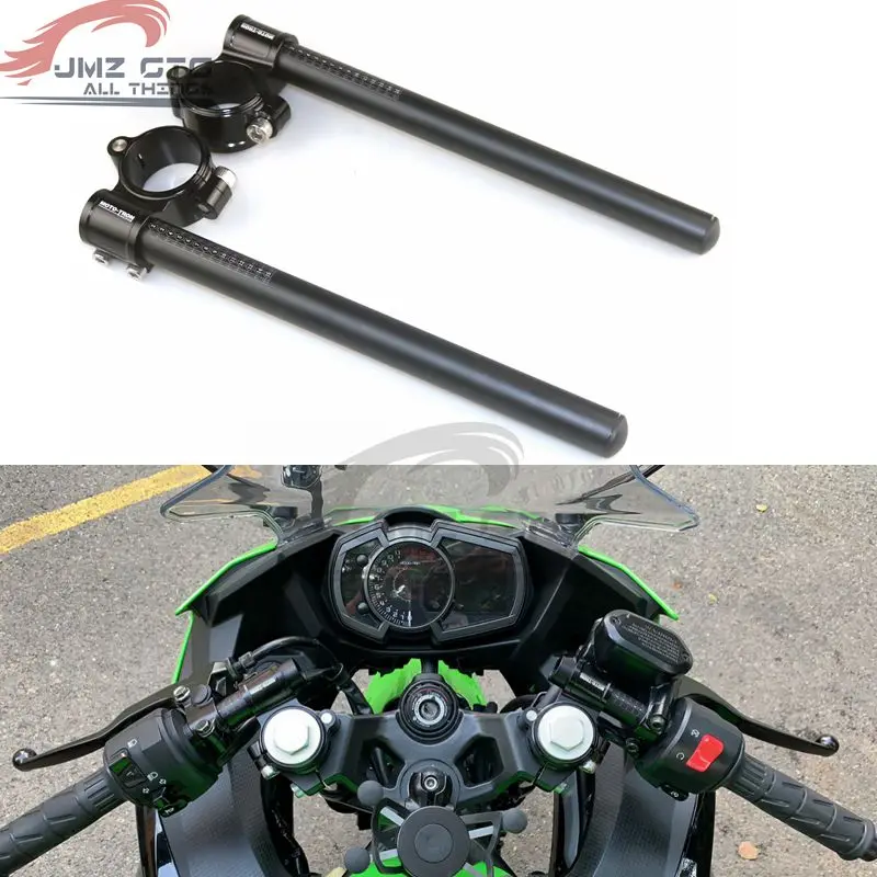 MOTO-TRON-Motorcycle-CNC-Handlebar-Clip-Ons-Fork-handle-bars-Clip-ons ...