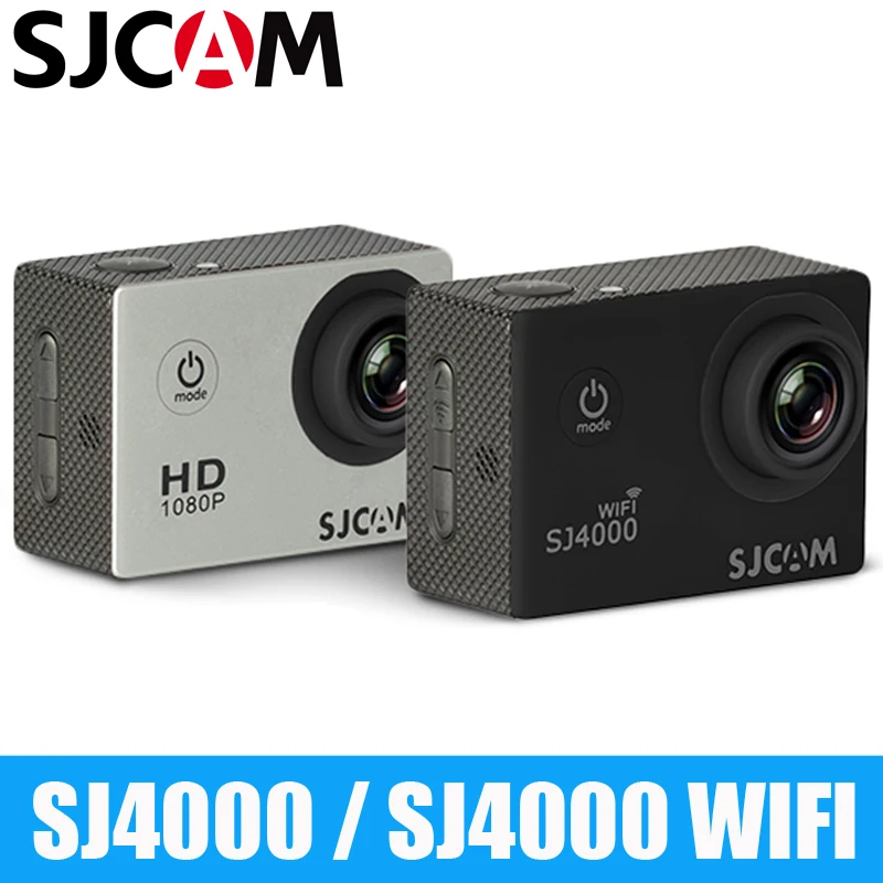 Original SJCAM SJ4000 Series 1080P HD 2.0" SJ4000/SJ4000 WIFI 4K Action ...