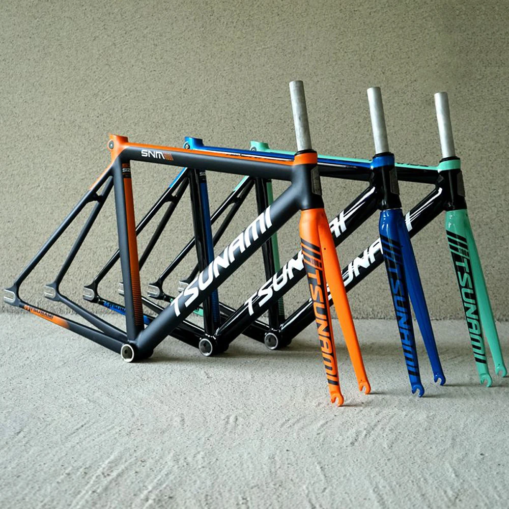 Tsunami Snm300 Fixed Gear Frame 700c Aluminum Alloy Single Speed Fixie ...