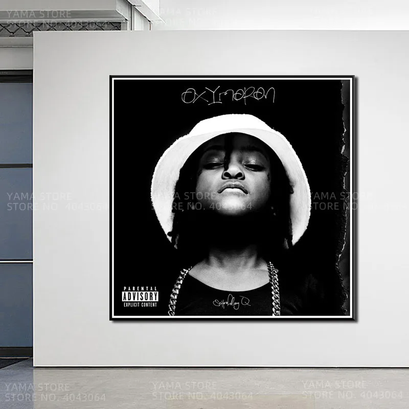 Schoolboy Q Oxymoron Album Cover