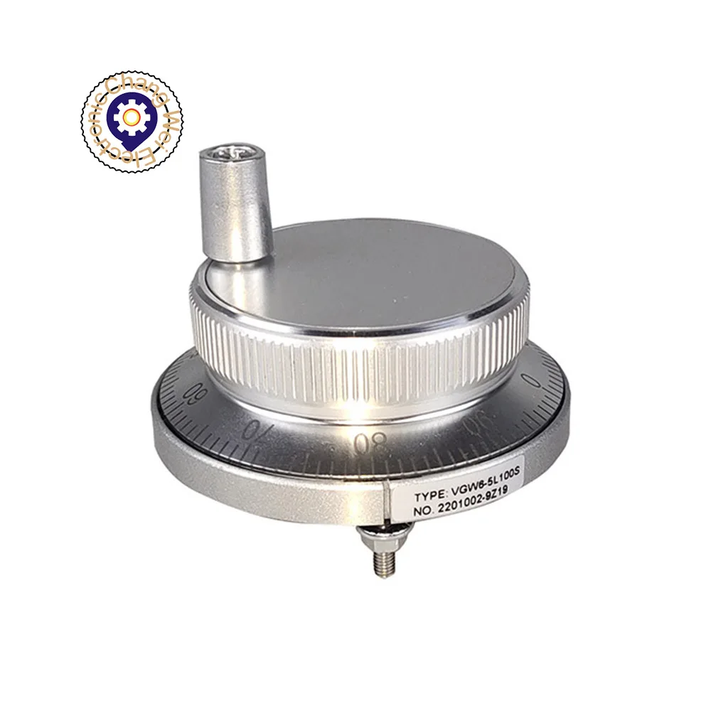 5V 100PPR 6 Terminal Eletronic CNC Hand Wheel Manual Pulse Encoder ...