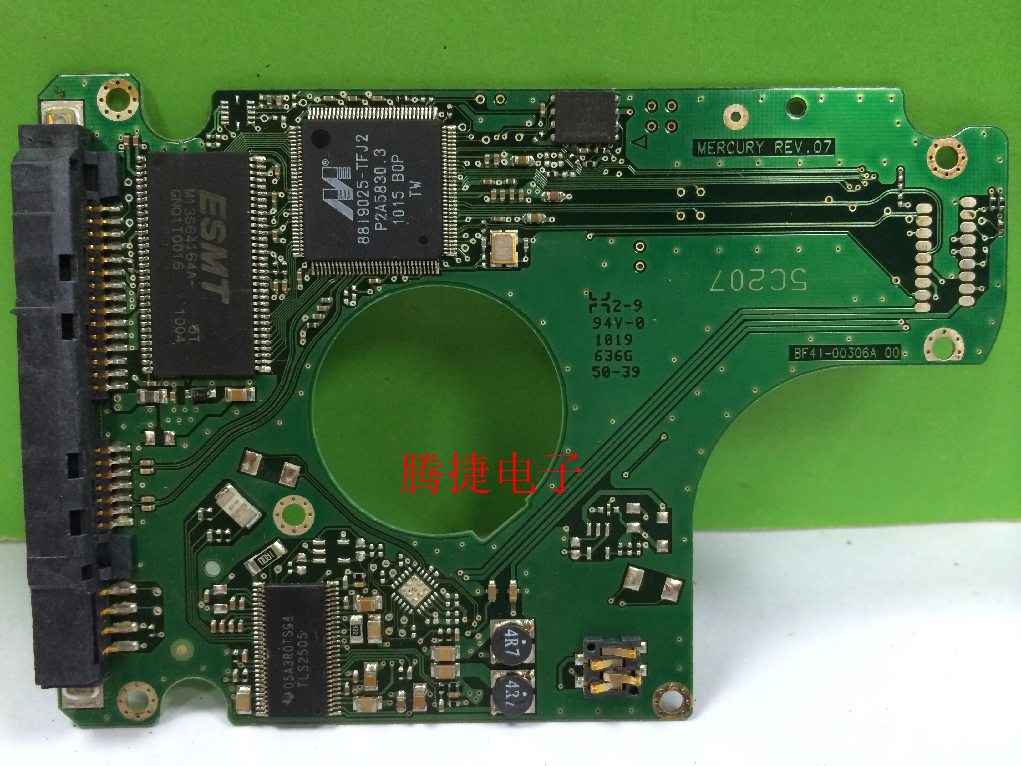 Hdd Pcb Board Bf41-00306a 00 Mercury Rev.07 For Samsung 2.5 Sata Hard ...