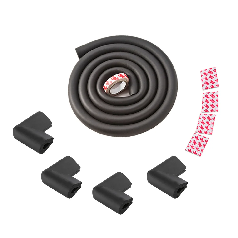 【VisioN Shop】2M U Bumper Strip+4Pcs Child Protection Corner Protector ...