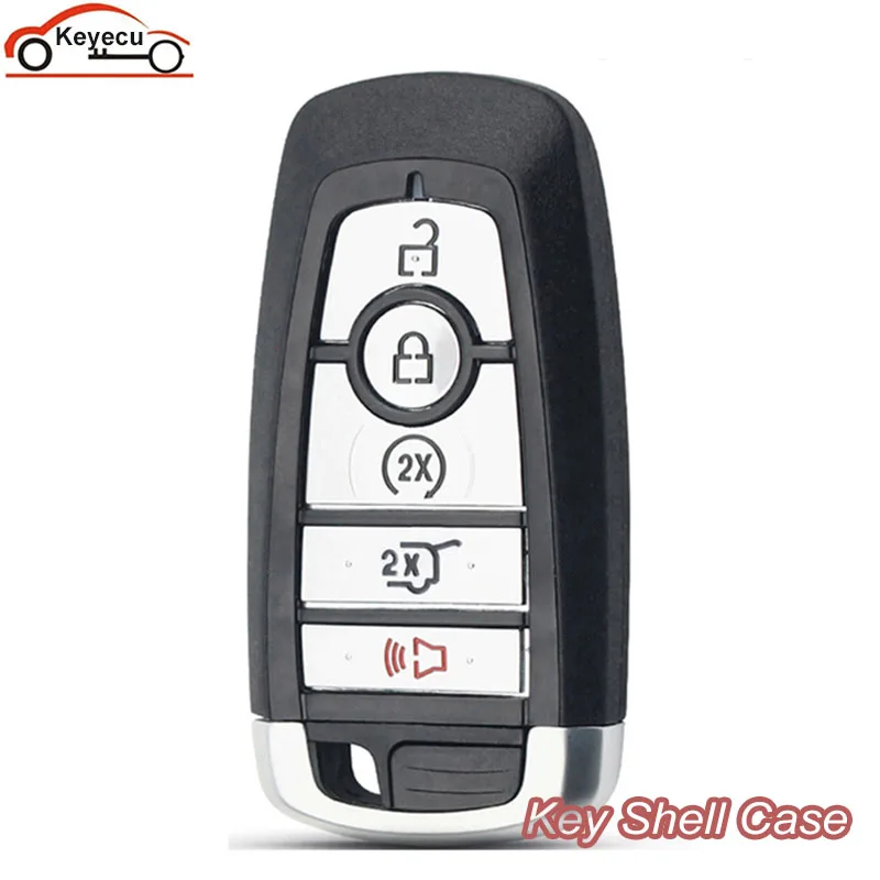 KEYECU Car Key Case For Ford Ranger Fusion Mustang Raptor Explorer F ...