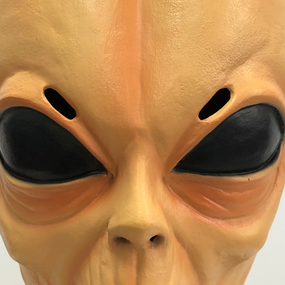 Halloween Horror Alien Scary Helmet Masquerade Cosplay Full Face Mask ...
