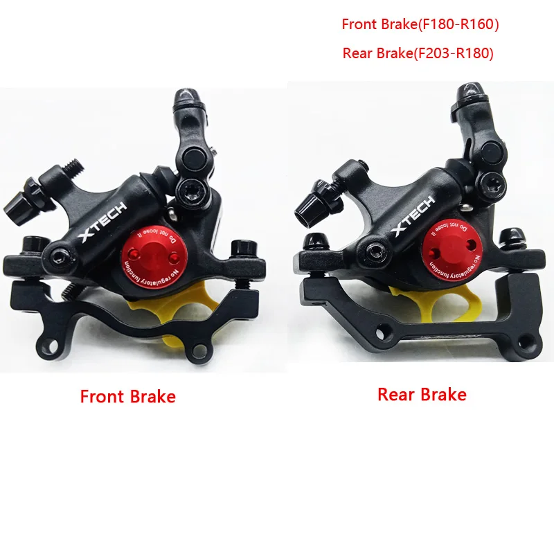 Frein vélo,étriers de frein à disque hydrauliques XTECH HB100 pour vtt ...
