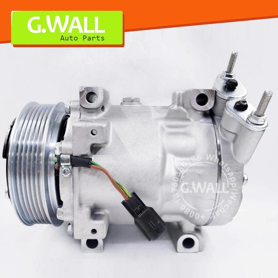 Compresor de aire acondicionado para coche, accesorio para Renault ...