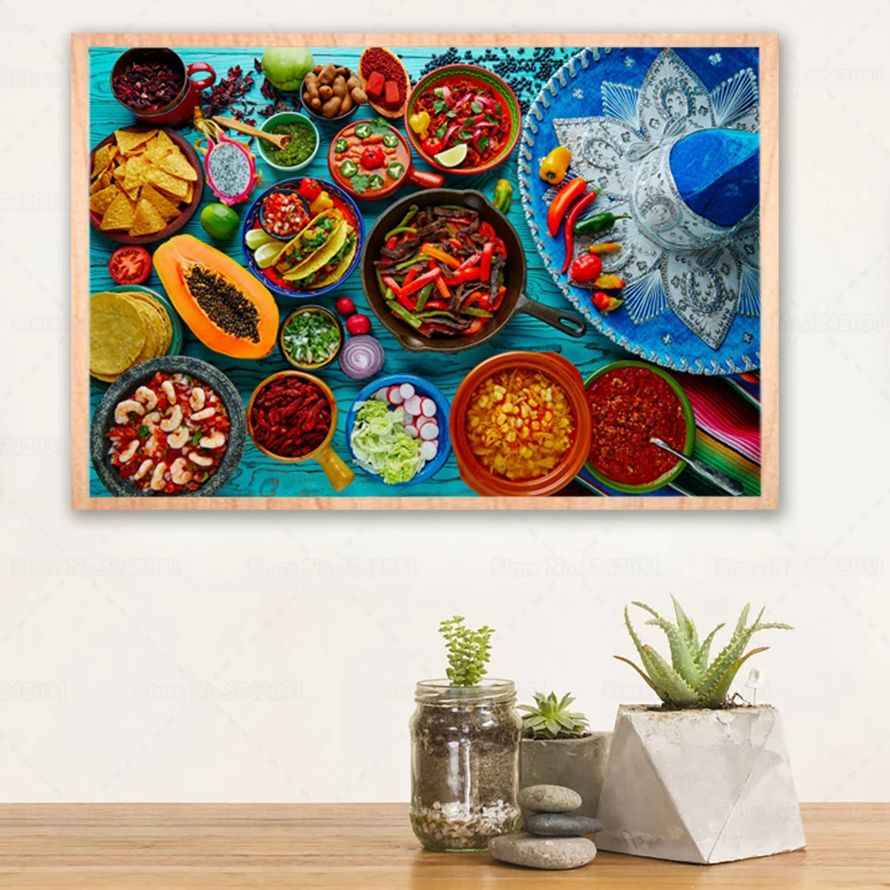 Mexican Food Background