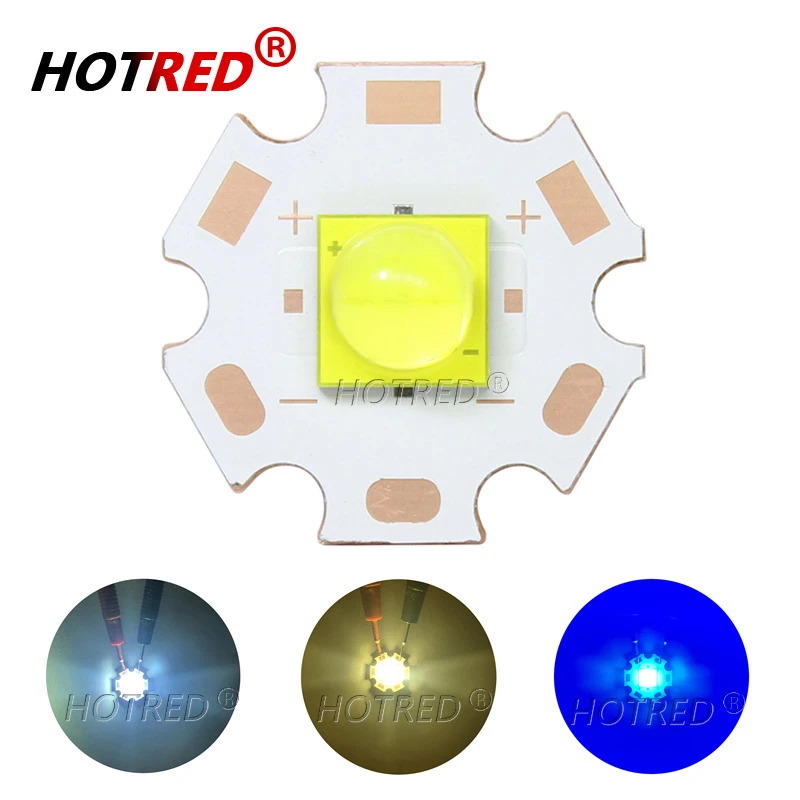 Xhp70 Led Chip Lamp Beads Epileds High Power 7070 20w Dc3v 6v 12v ...