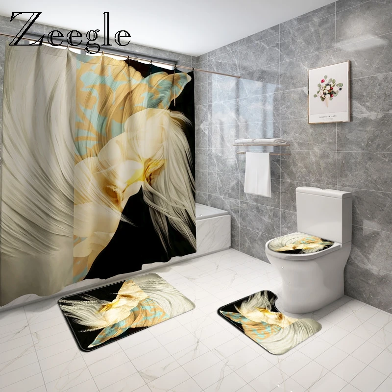 White Horse Bathroom Tiles Design – Rispa